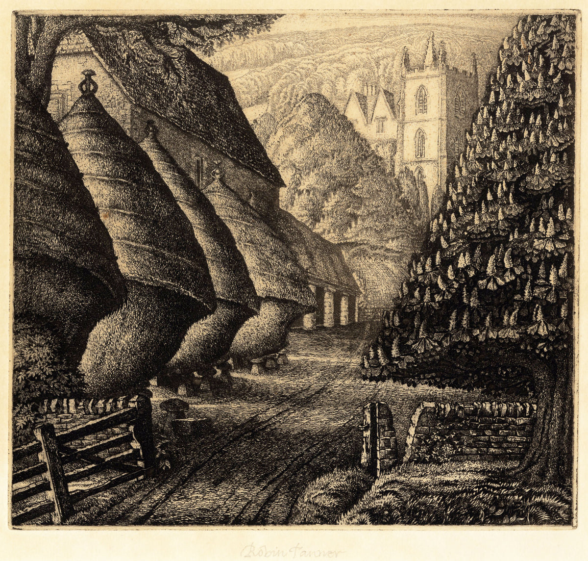 Wiltshire Rickyard – Larkhall Fine Art